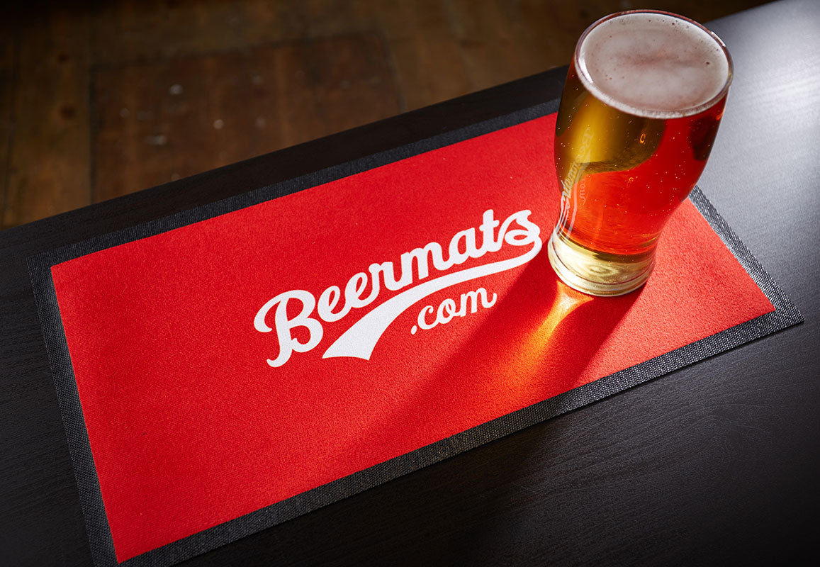 Custom Rubber Backed Bar Runners - Printed wih your own Design or Logo ...